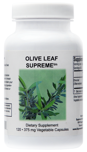 Supreme Nutrition Products Olive Leaf Supreme (Olea europaea) - 120 Ca