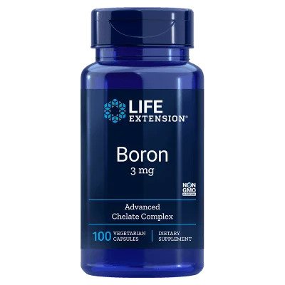 Boron, 3mg - 100 vcaps – Life Extension