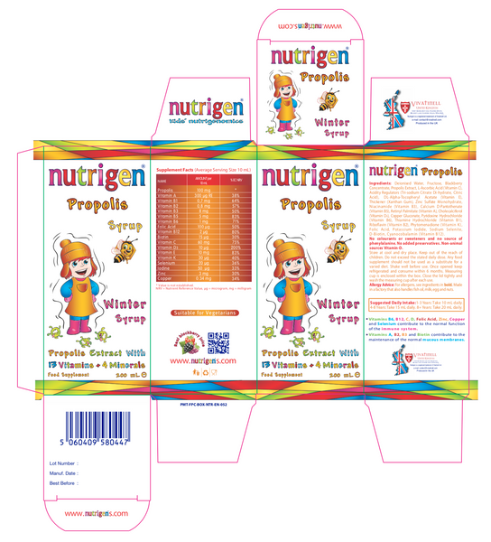 Nutrigen Propolis Syrup Immune Support 200ml